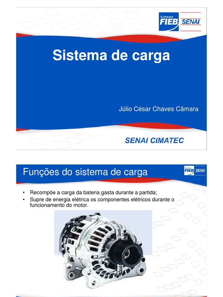 Sistema de Carga | PDF | Retificador | Corrente alternada
