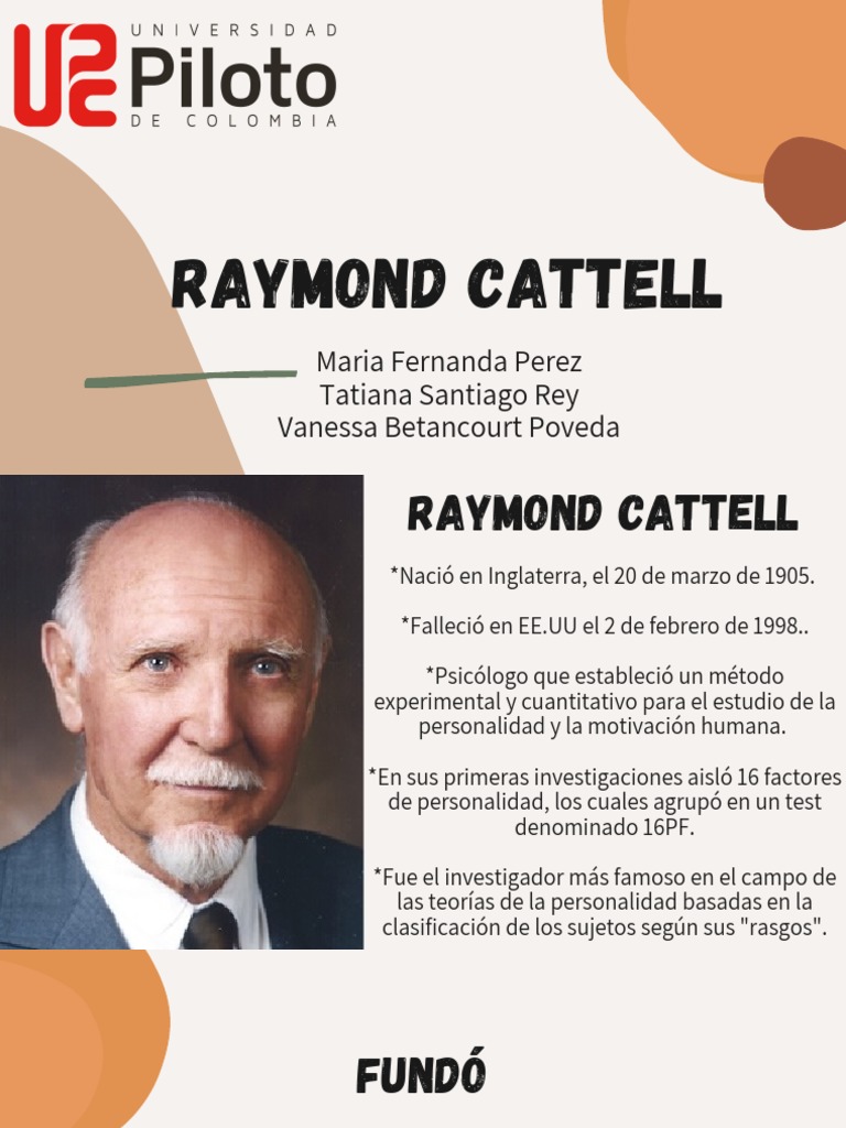 Teoría de la Personalidad de Cattell | PDF | Sicología | Science