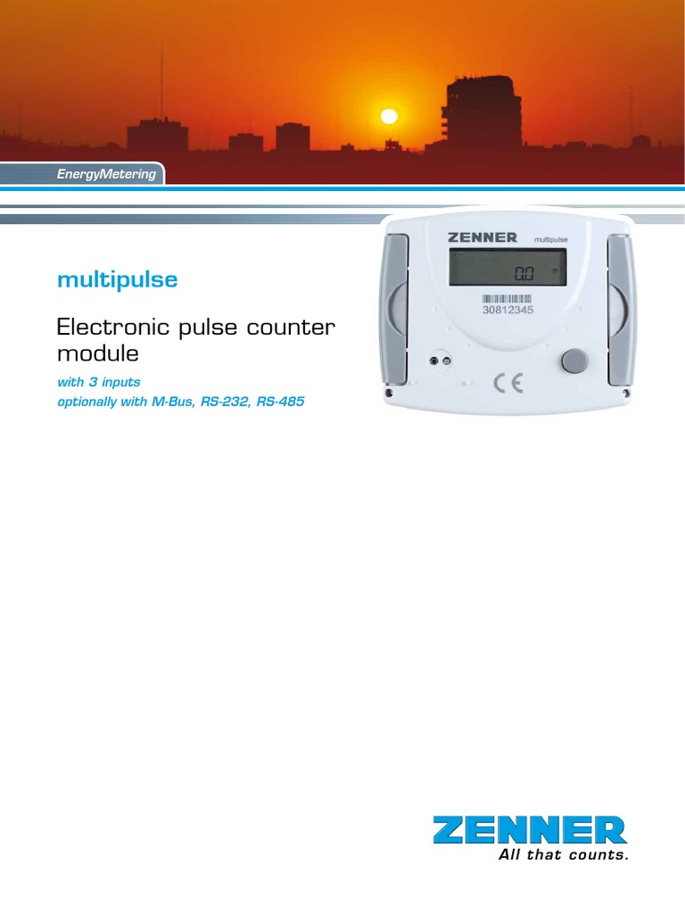 Zenner Multipulse Counter Module | PDF | Electrical Engineering ...