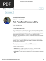 Sap Ewm Tcodes List | PDF | Warehouse | Computing