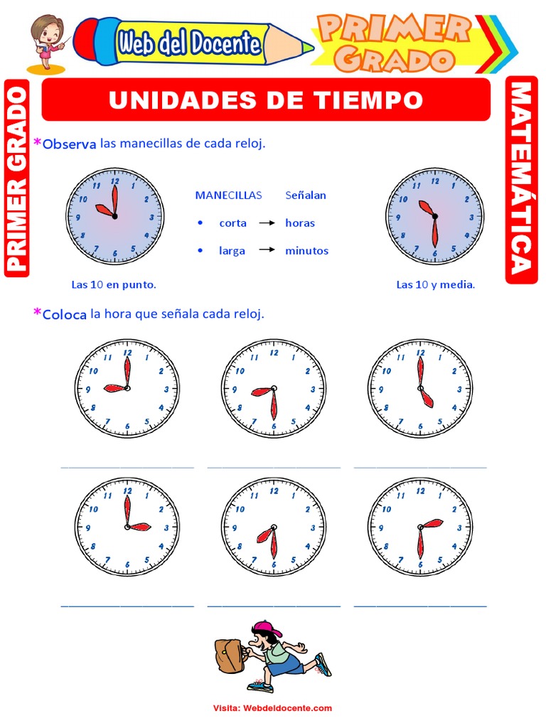 Actividades de Medidas de Tiempo para Niños | PDF