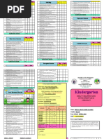 ECCD Checklist KINDERGARTEN | PDF