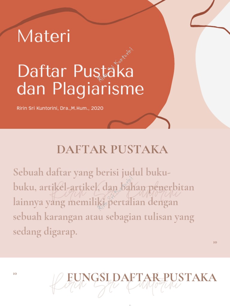 Materi 14 Daftar Pustaka | PDF