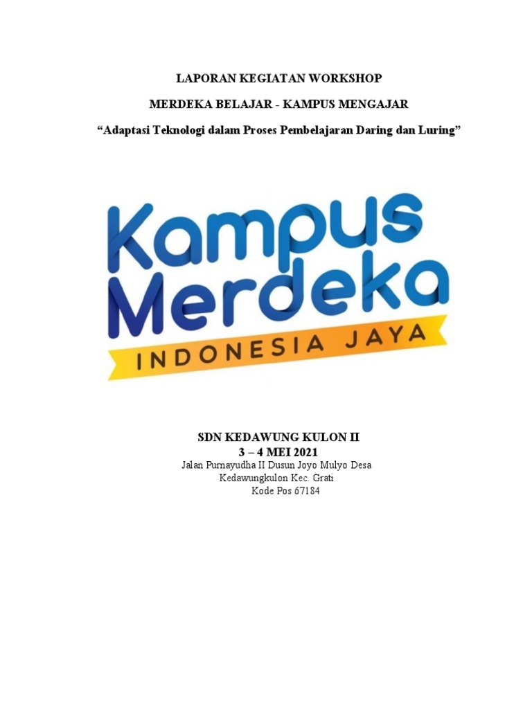 Laporan Workshop | PDF