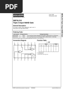 DM74LS38 Quad 2-Input NAND Buffer With Open-Collector Outputs | PDF | Computer Engineering ...