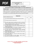 Cuestionario Whooley y GAD-2 | PDF | Depresión (estado de ánimo) | Ansiedad