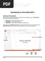 Introduction To PowerPoint 2016 | PDF | Page Layout | Microsoft Power Point