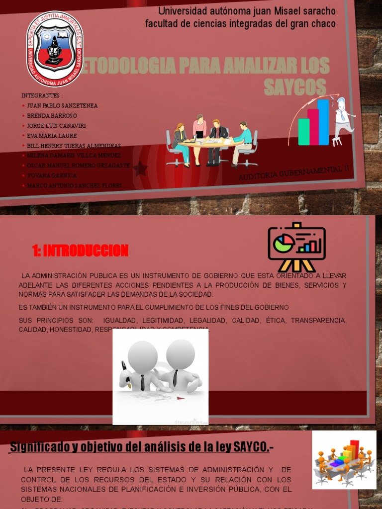 Metodología de Auditoría SAYCO | PDF | Auditoría | Planificación