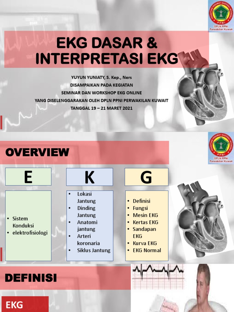Ekg Dasar Dan Interpretasi Ekg | PDF