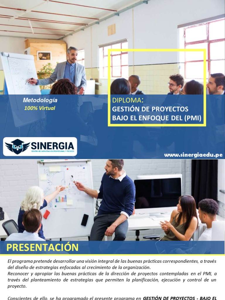 Gestión De Proyectos Bajo El Enfoque Del Pmi Descargar Gratis Pdf