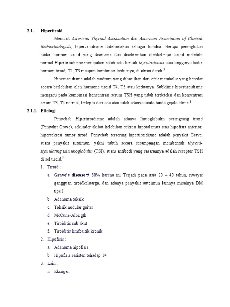 Hipertiroid | PDF | Kesehatan Holistik