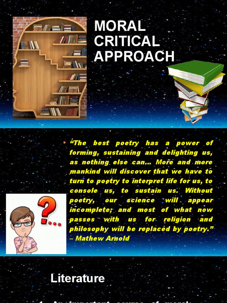 Moral Criticism in Literature | PDF | Criticism | Morality