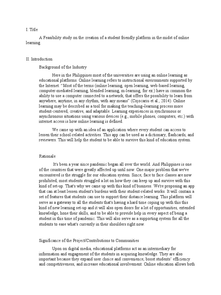 Feasibility Study | PDF | Sunscreen | Educational Technology