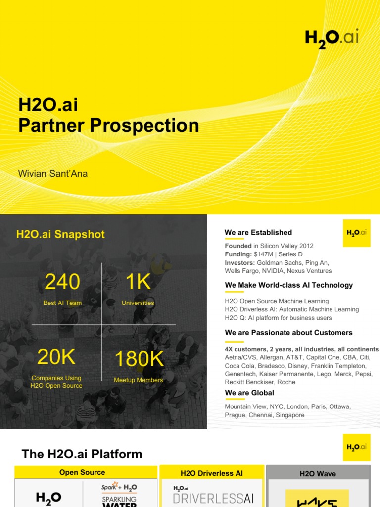 H2O.ai Partner Prospection | PDF | Intelligence (AI) & Semantics ...