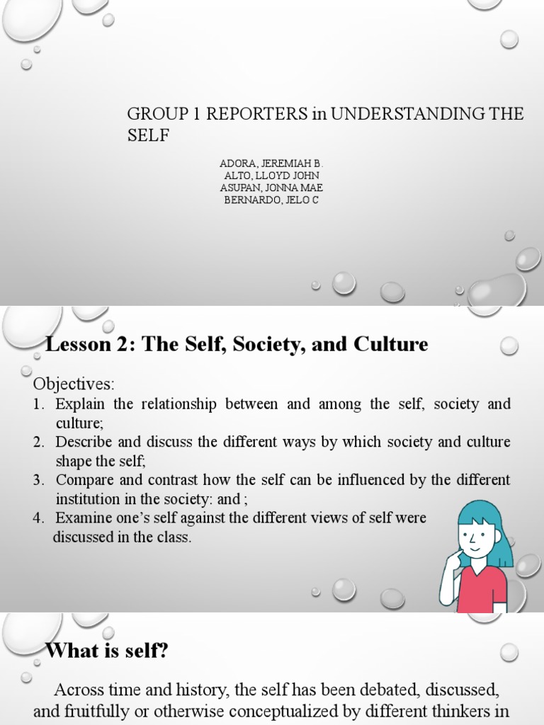 Understanding The Self | PDF | Social Constructionism | Self