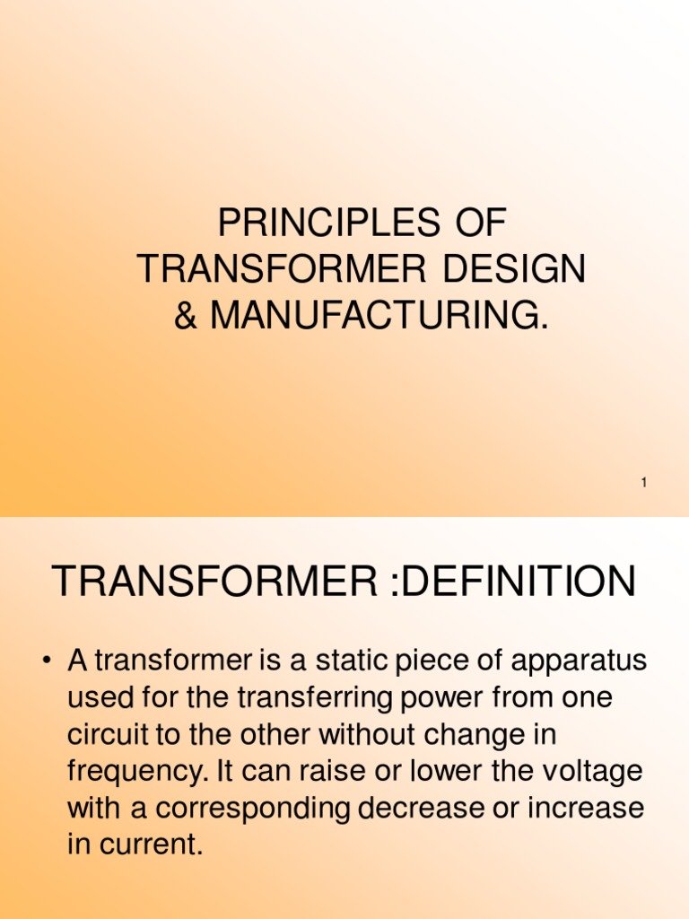 Transformer Design | PDF | Transformer | Radiator