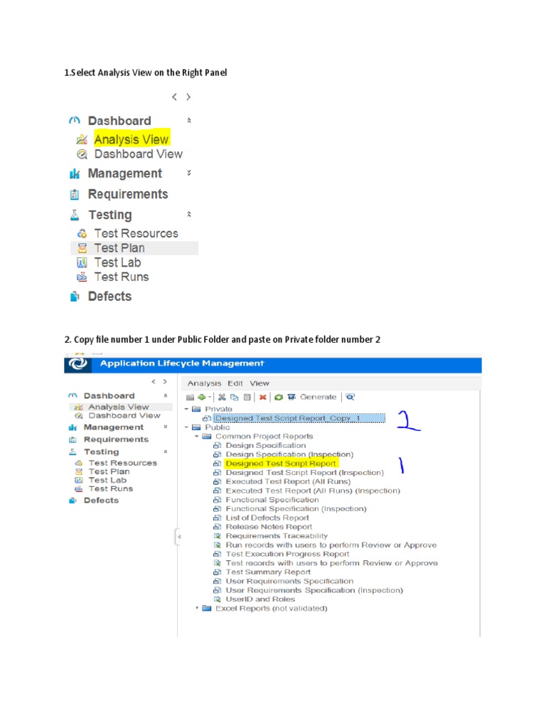 How To Extract HP ALM Test Script | PDF