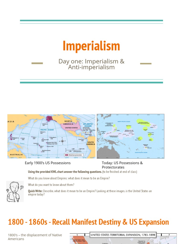 US Imperialism: Economic and Military Goals | PDF | The United States ...