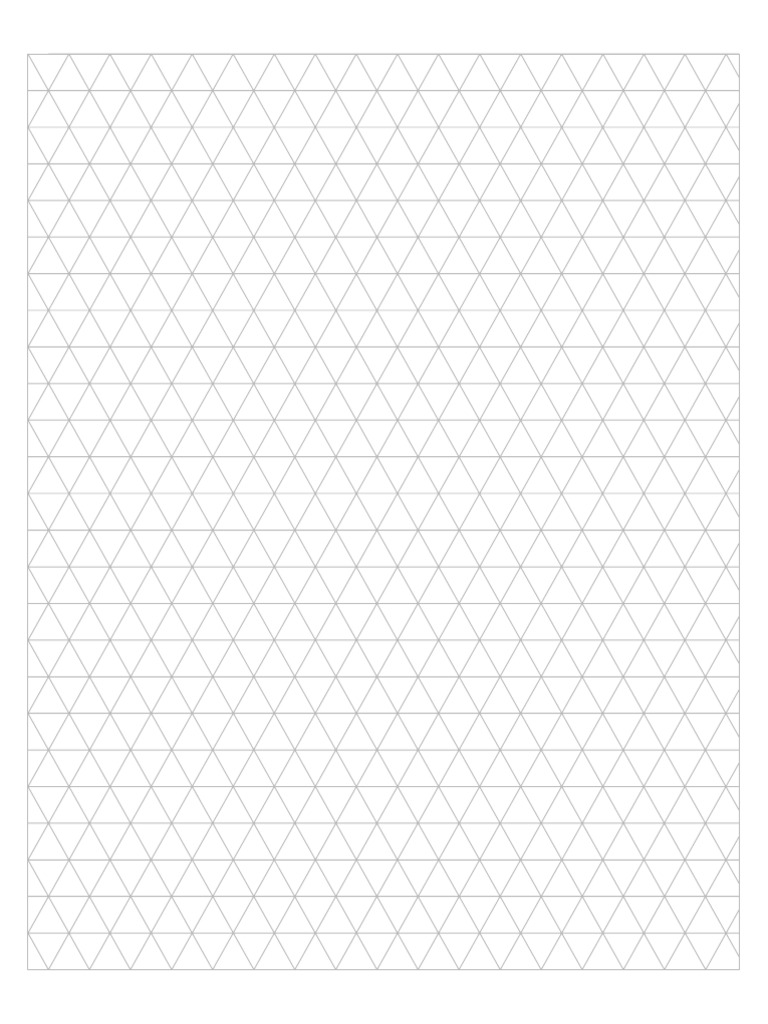 Plantilla Isometrica PDF | PDF