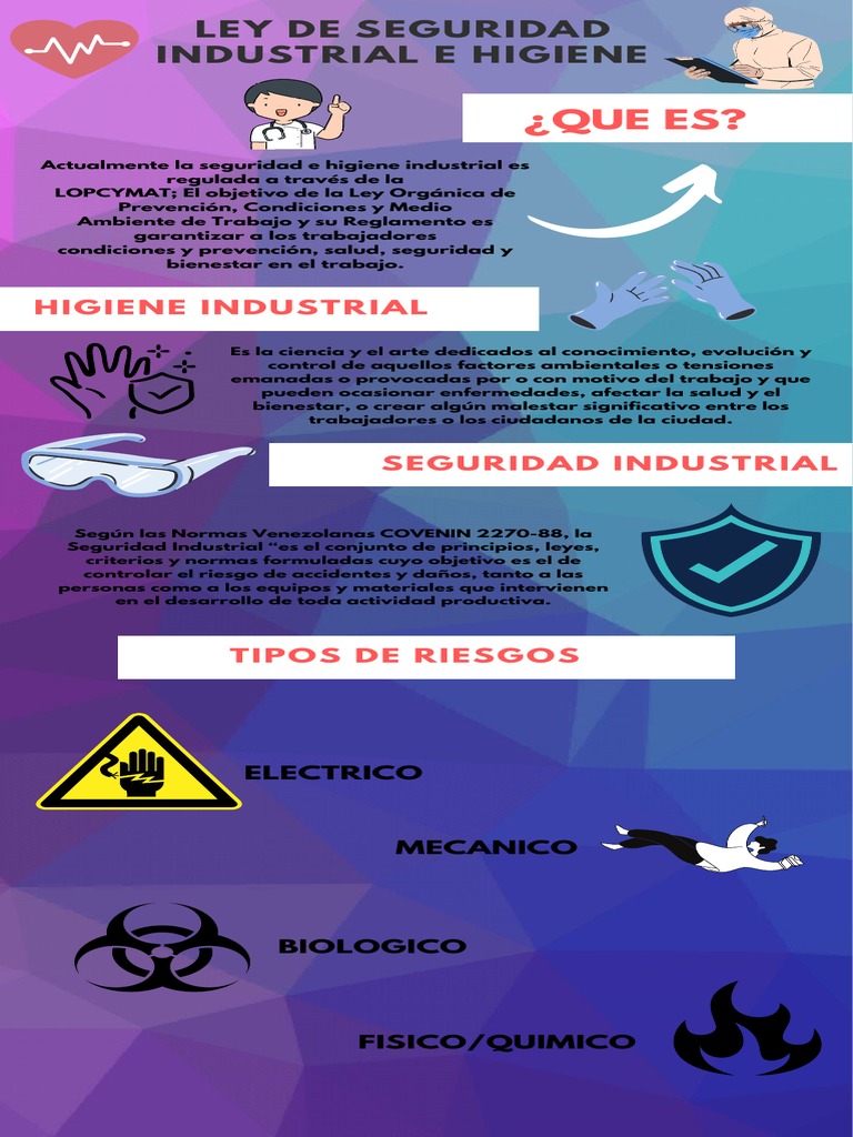 Infografia Seguridad Industrial e Higiene | PDF