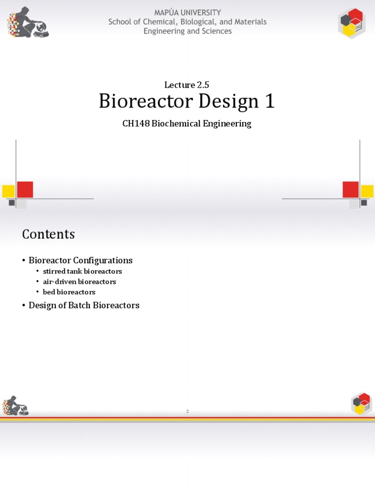 Bioreactor Design Overview | PDF | Chemical Reactor | Nature