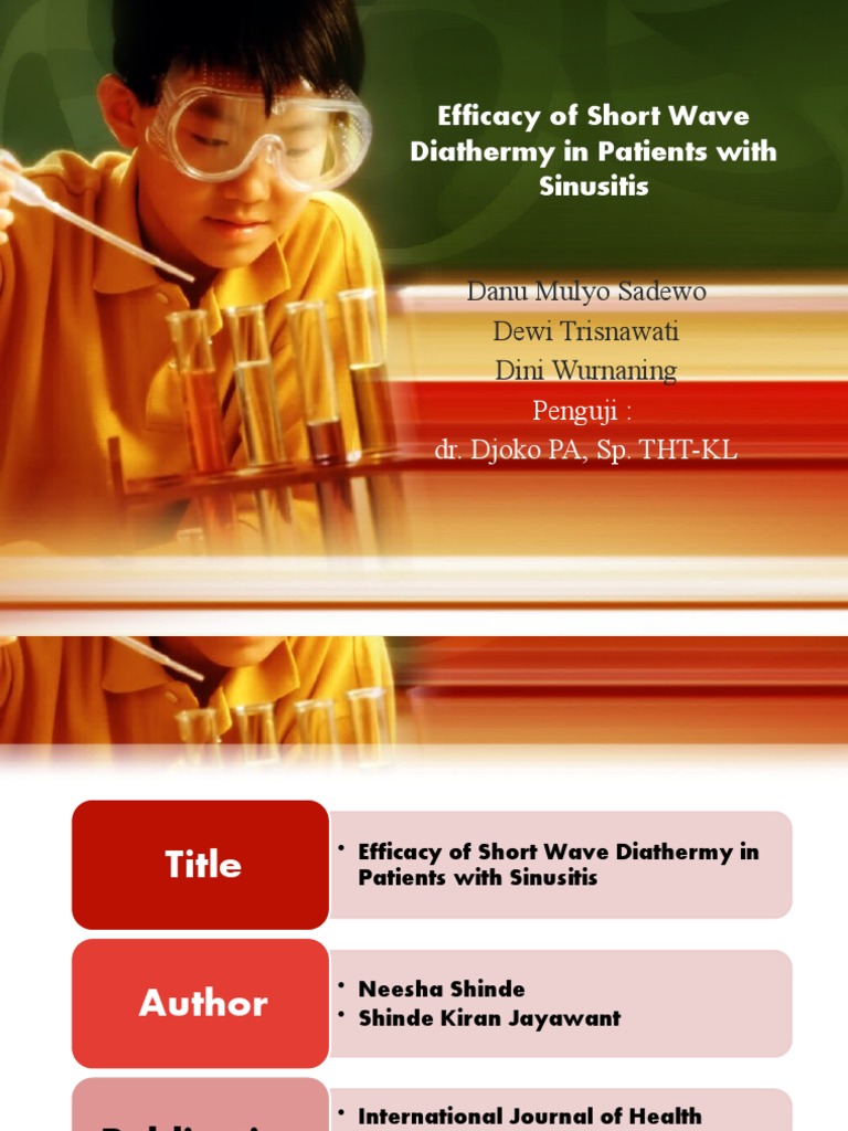 Short Wave Diathermy for Sinusitis Relief | PDF | Vasodilation | Capillary