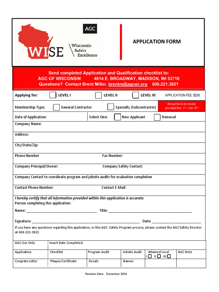 Wise Application-Fillable | PDF | Business