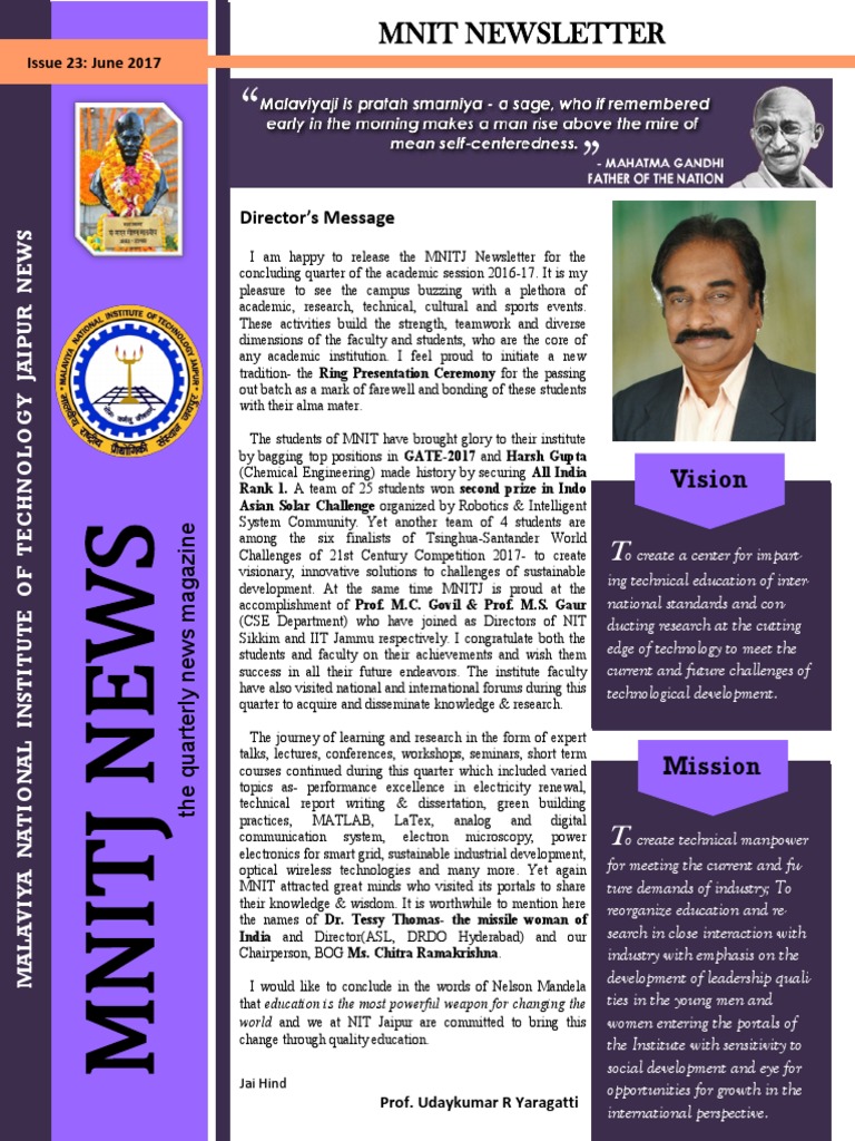 Mnit Newsletter June 2017 | PDF | Engineering | Thesis