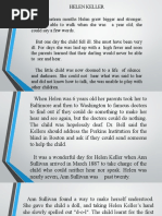 Helen's Discovery of Language | PDF | Helen Keller