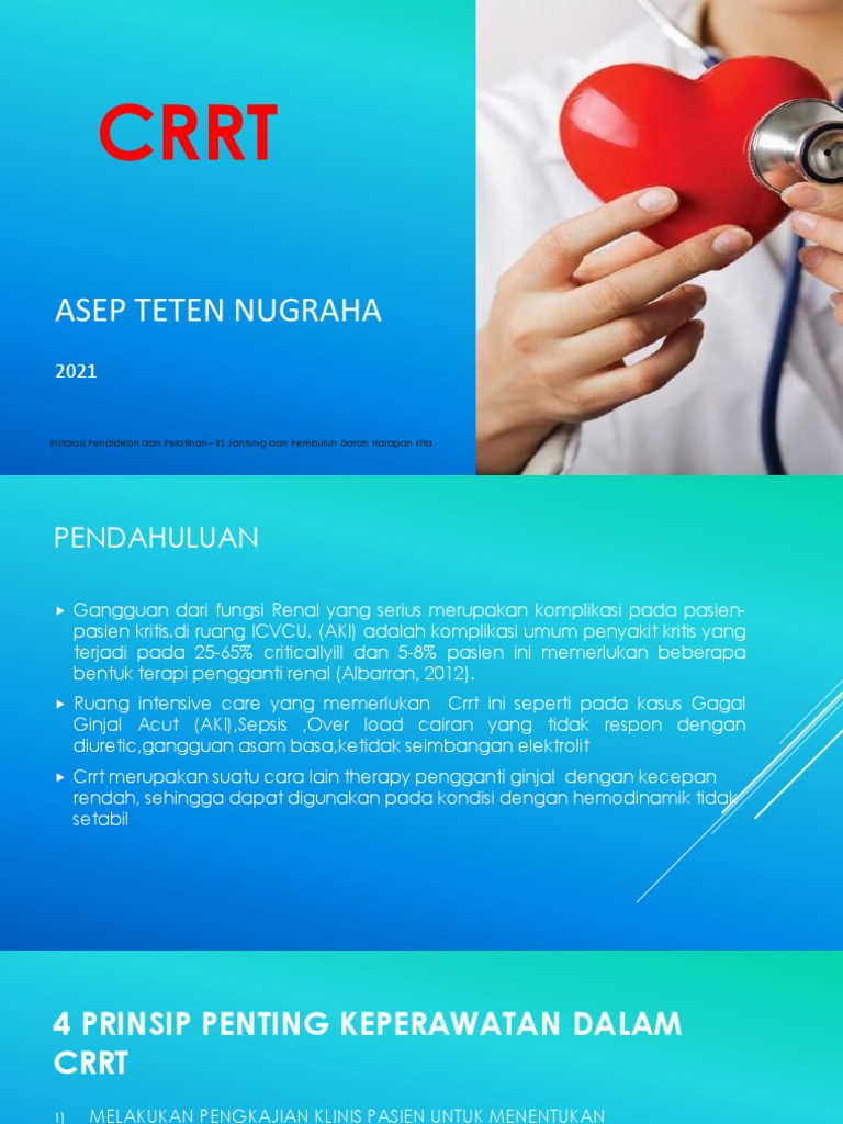 CRRT | PDF
