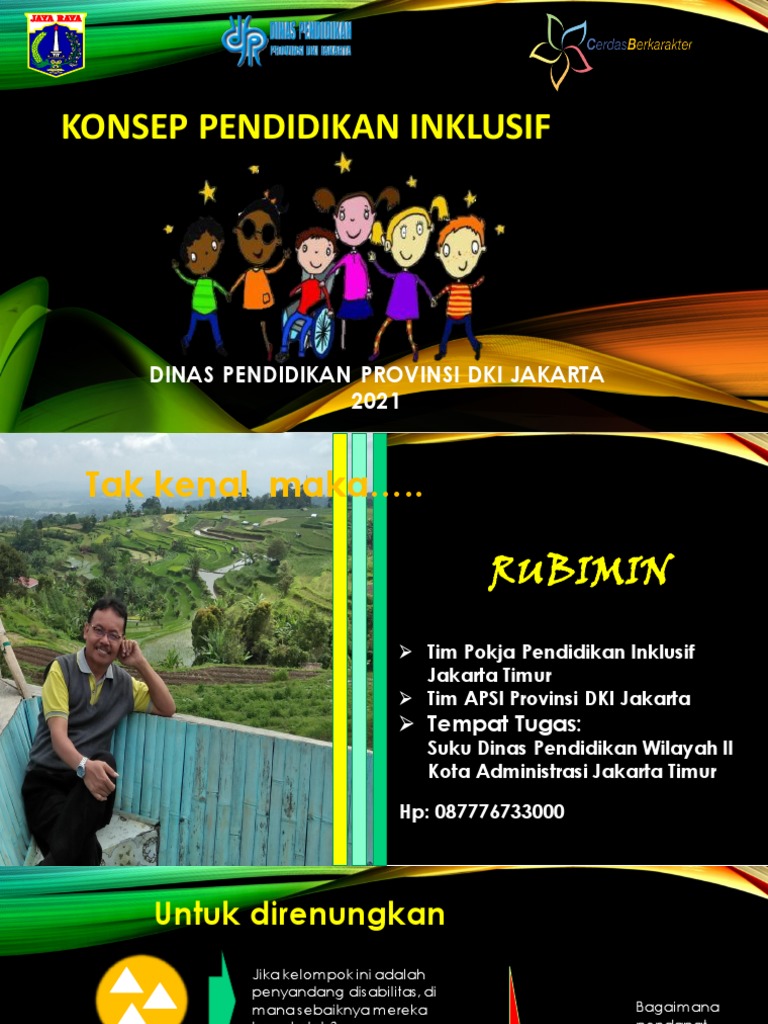 1 - Konsep Pendidikan Inklusif | PDF