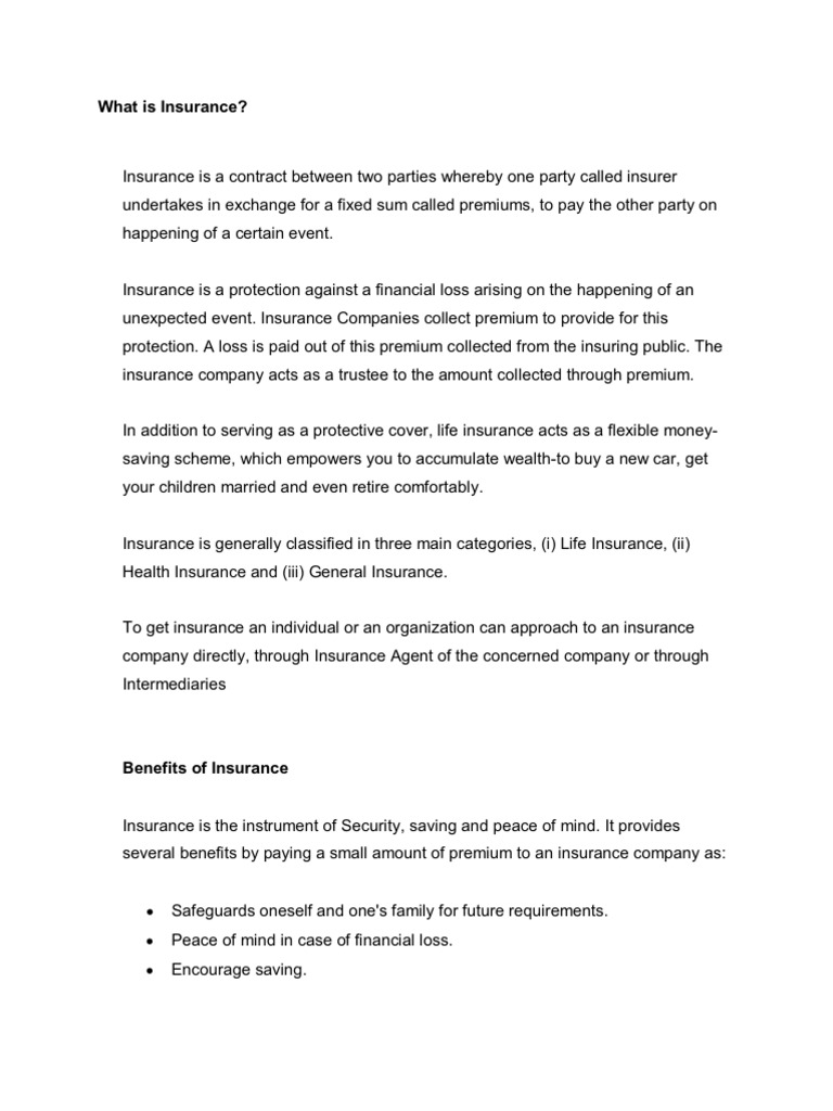 Benefits of Life Insurance | PDF | Life Insurance | Insurance