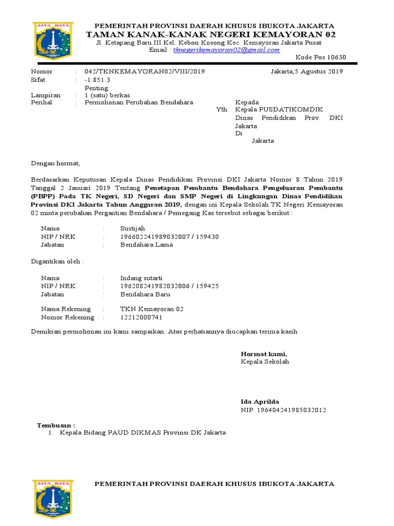 Kop TK KMY 02 BARU | PDF