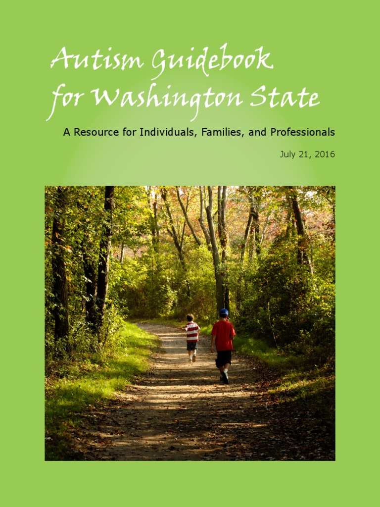 Autism Guidebook For Washington State: A Resource For Individuals ...
