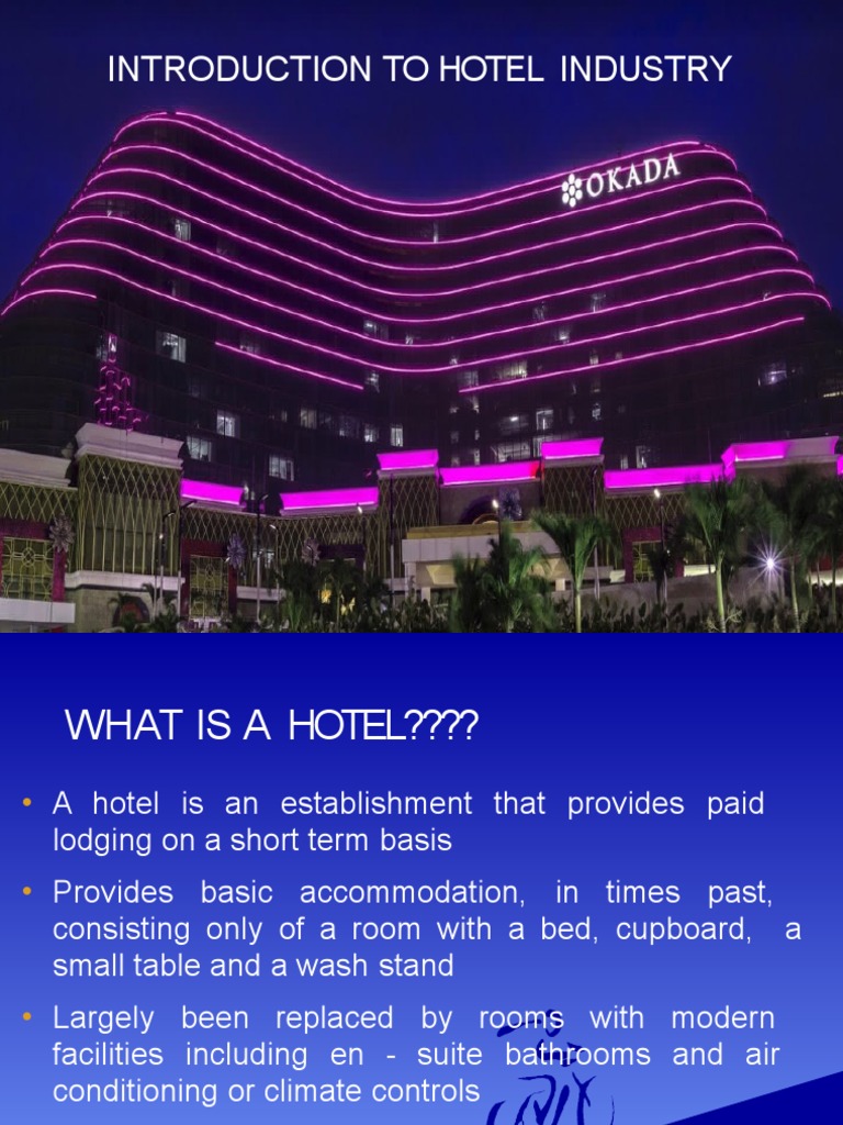 Introduction To Hotel Industry | Download Free PDF | Hotel | Bed And ...