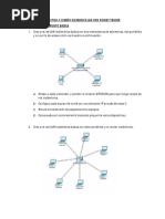 Ejercicios Packet Tracer | PDF | Enrutador (Computación) | Dirección IP