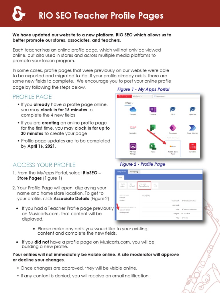 RIO SEO Teacher Pages | PDF | Websites | Communication