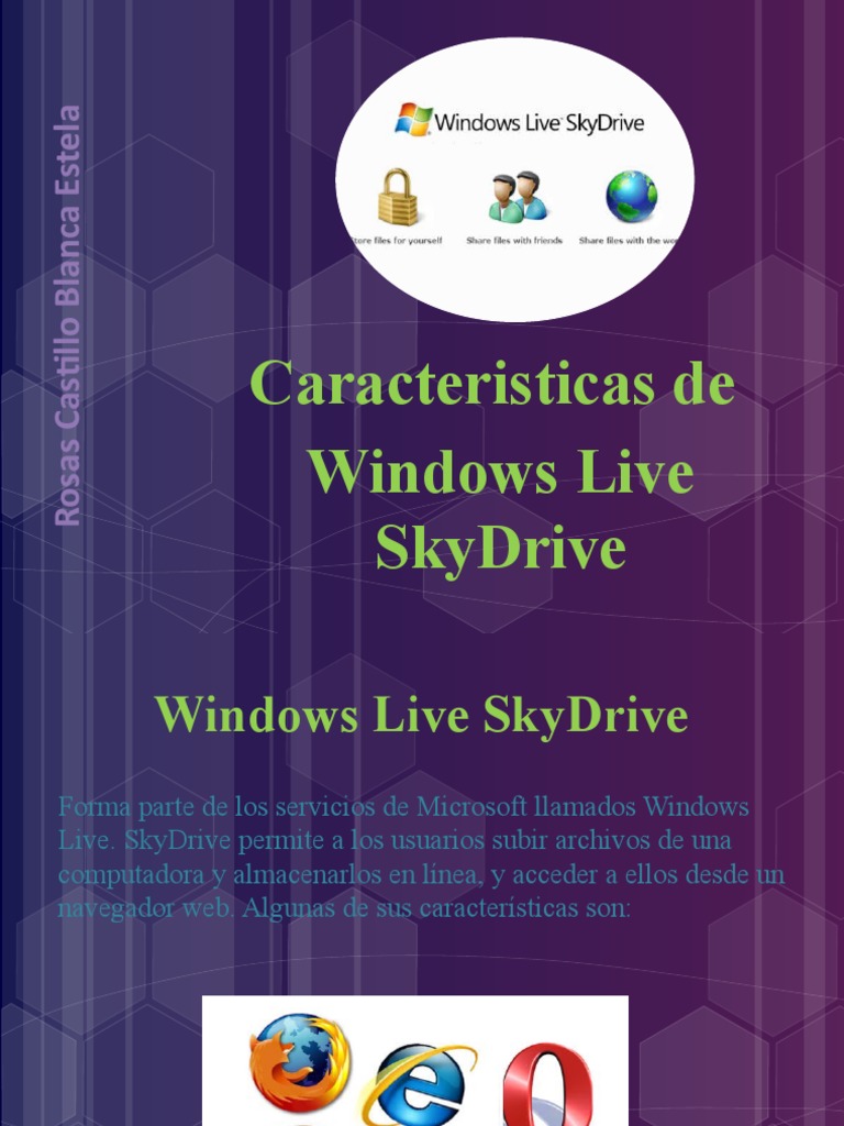 Características de SkyDrive | PDF