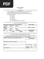 CS Form No. 211 Revised 2018 Medical Certificate | PDF | Clinical ...