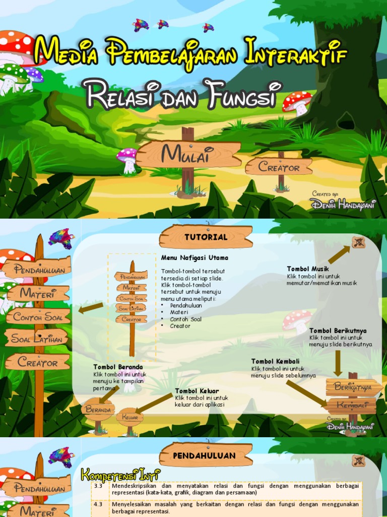 Poster Relasi dan Fungsi Matematika | PDF