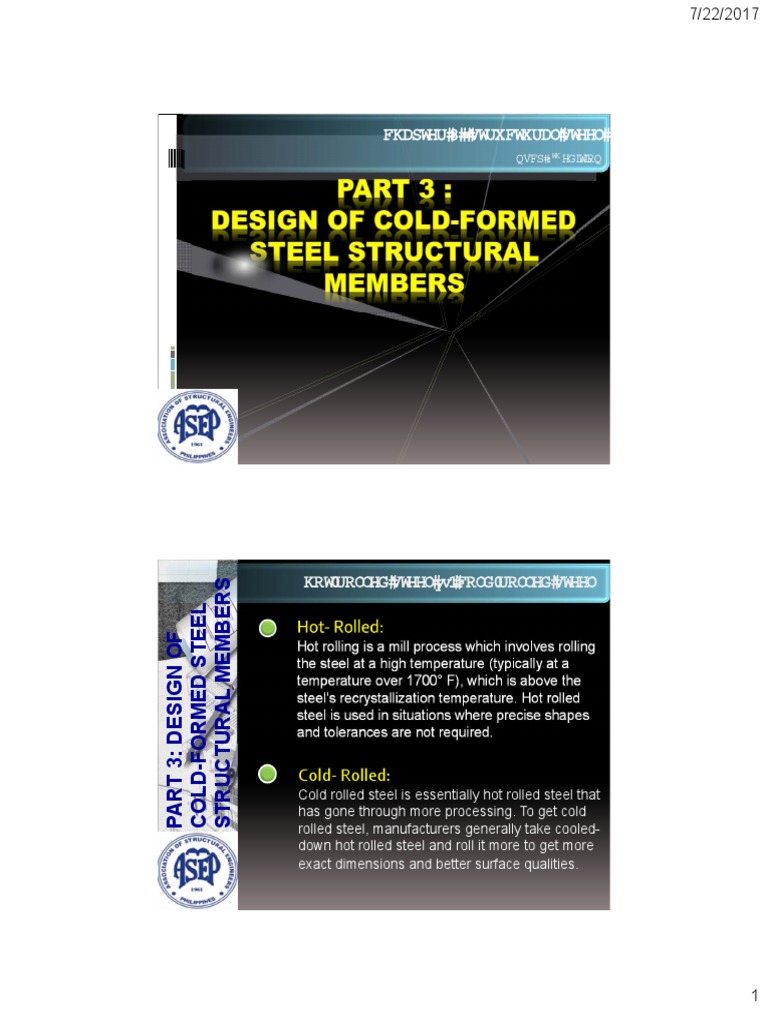 PP06B - Asep - NSCP 2015 Update On CH5 Structural Steel Cold-Formed ...