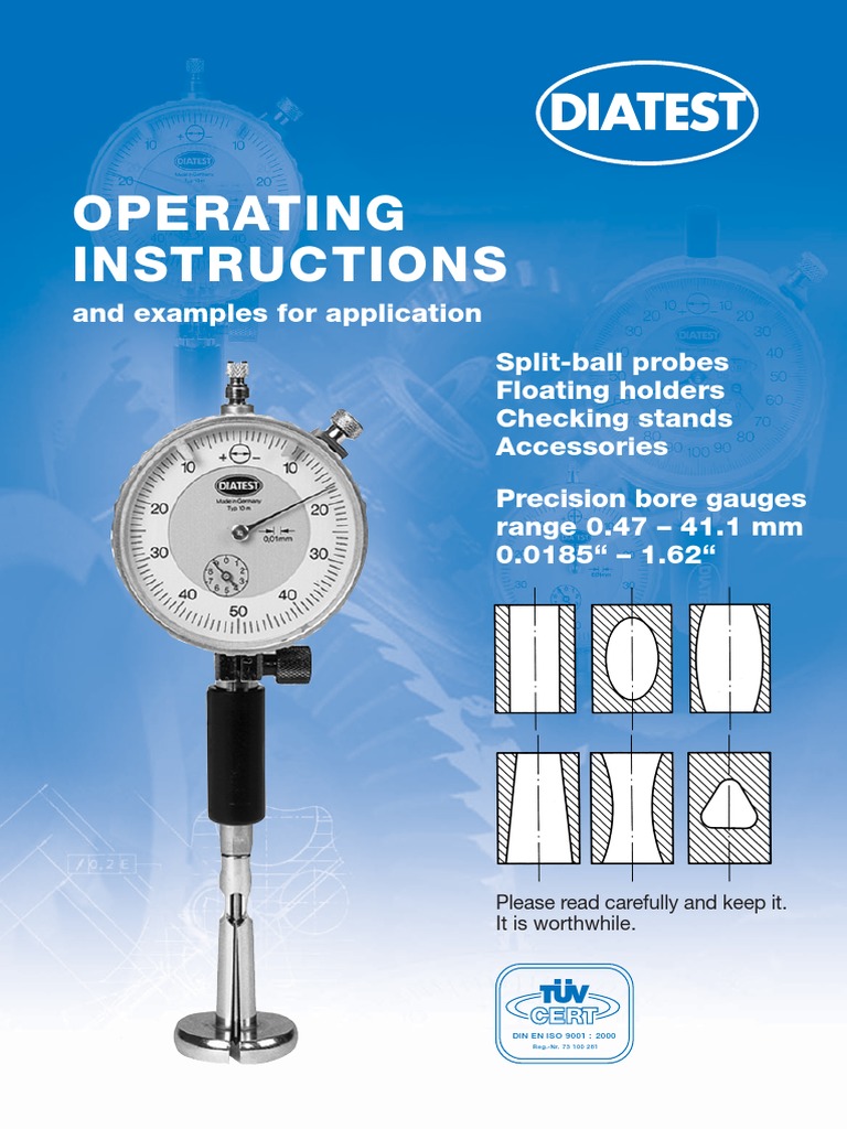 Split-Ball Operating Instructions EN | PDF | Accuracy And Precision ...