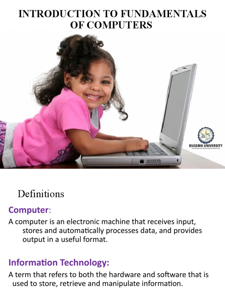 Introduction To Computers | PDF | Computer Data Storage | Byte