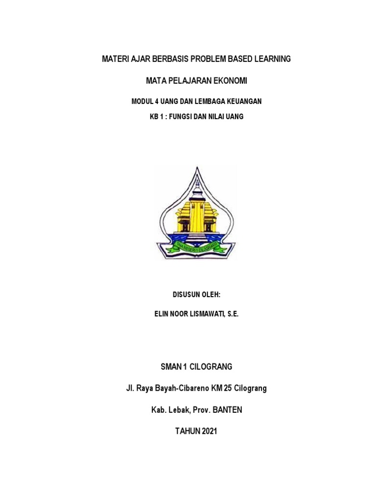 Materi Ajar Modul 4 Kb 1 Elin Rev Pdf Karier Perkembangan