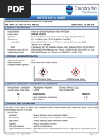 MAPP Gas Safety Data Sheet | PDF | Chemistry | Safety