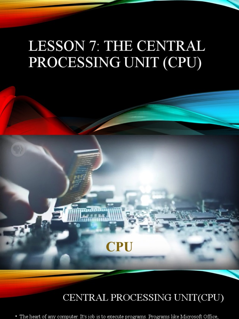 Understanding CPU Architecture and Operations | PDF | Central ...