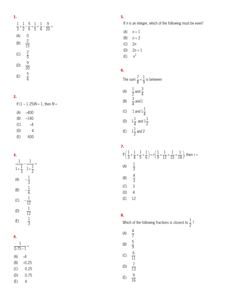 Quant Number Properties Part 1 | PDF | Lever | Elementary Mathematics