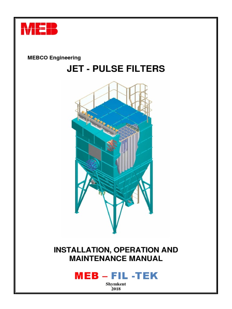 MEBCO - Bag Filter (SHC) - en | PDF | Pipe (Fluid Conveyance) | Valve