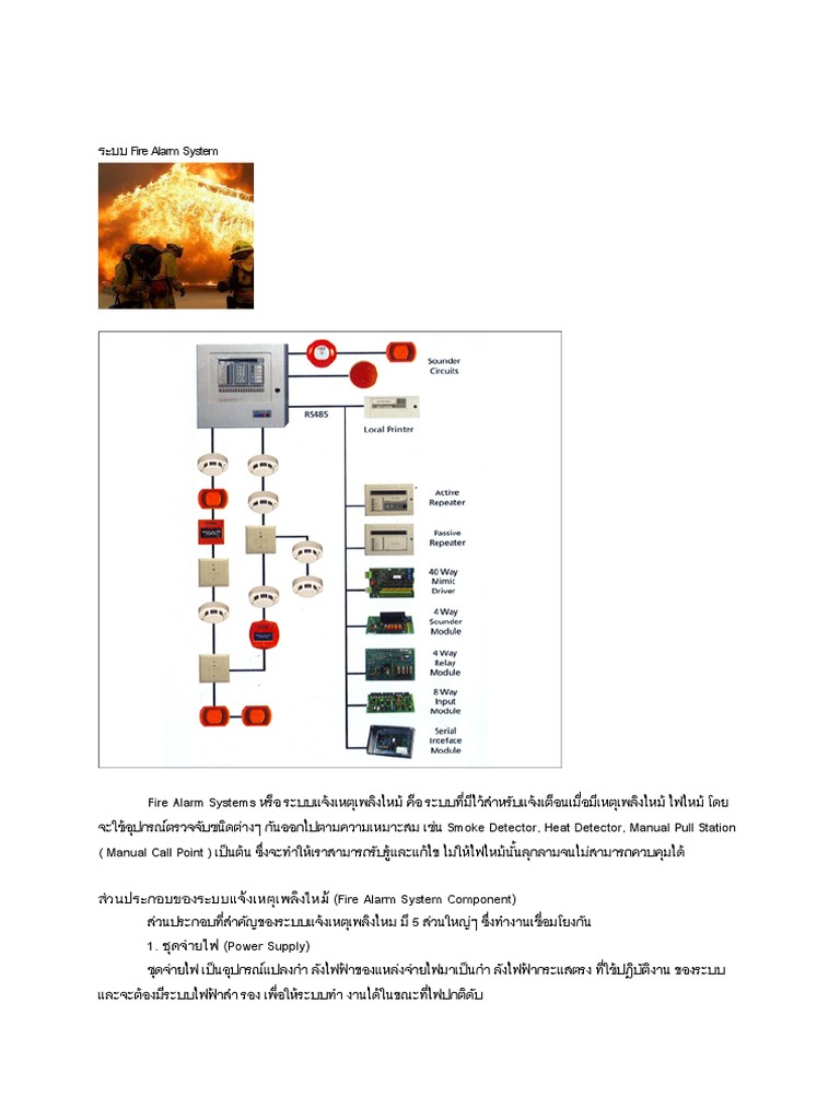 Fire Alarm System | PDF
