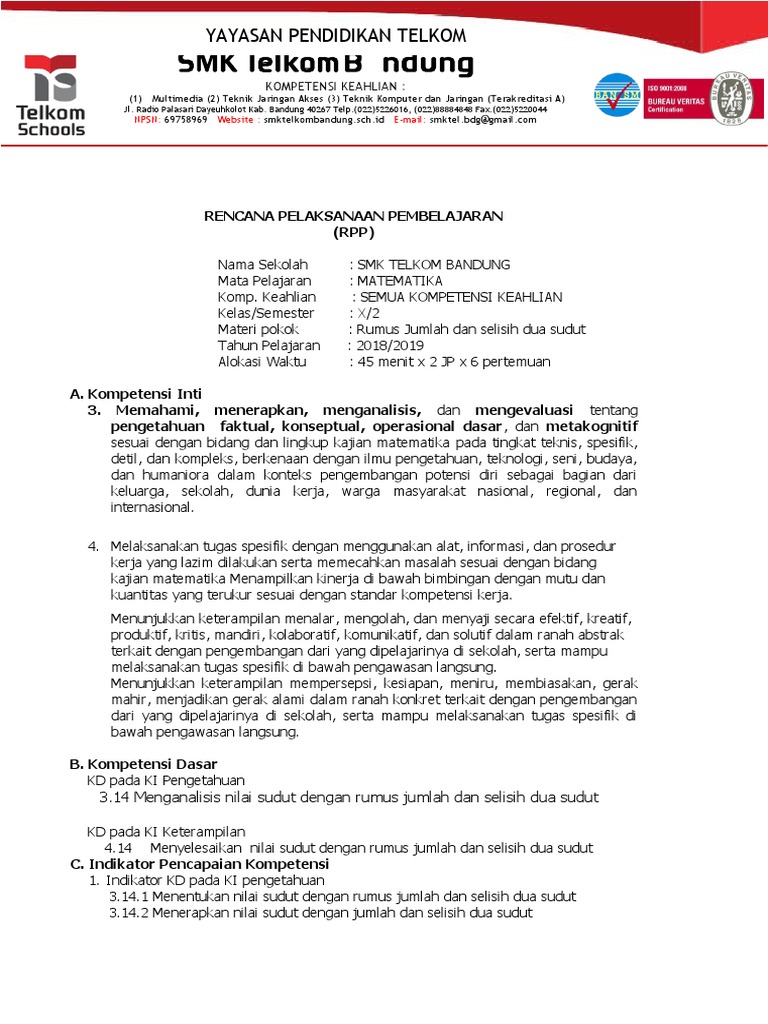 RUMUS JMLH SLS SDT | PDF